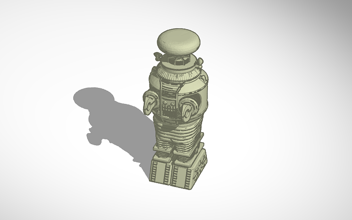 3d Design Robot Lost In Space Tinkercad
