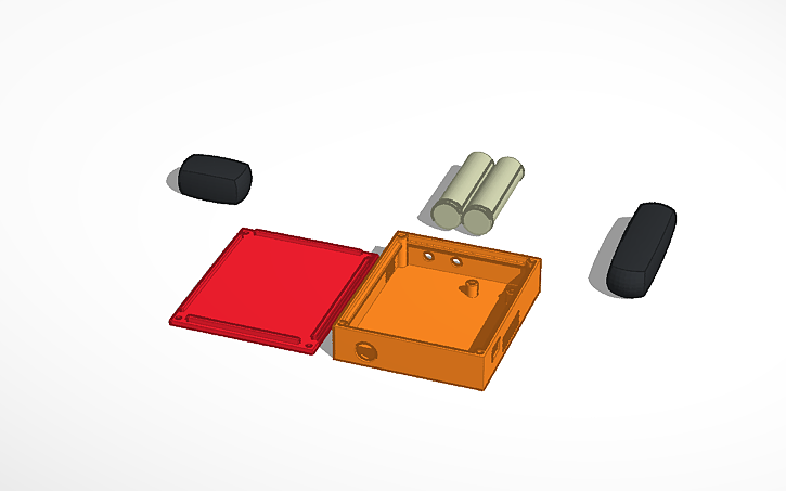 3D design ESP32 Case V1 - Tinkercad