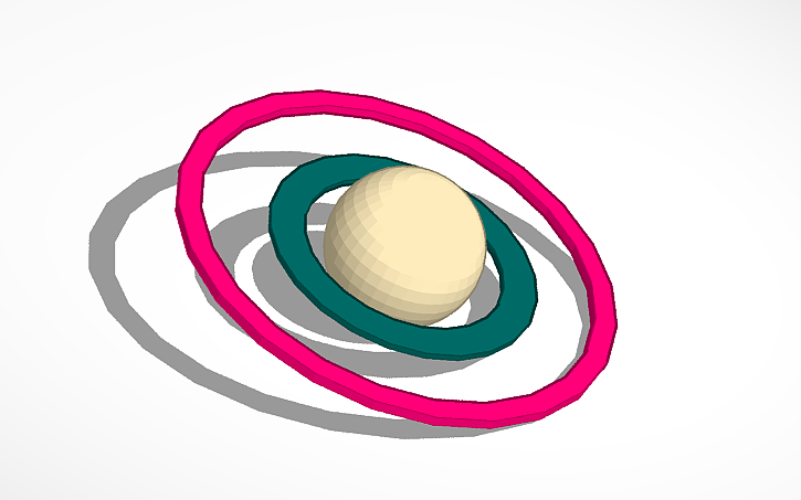 3D design Planet - Tinkercad