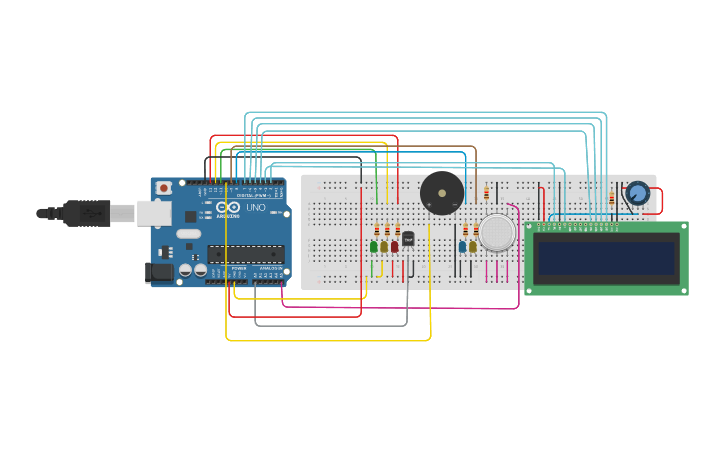 Circuit design Copy of S1 - TR 2 - Tinkercad