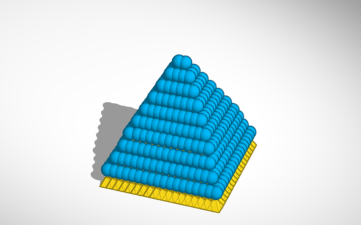 3D design The Dimensional Pyramid - Tinkercad