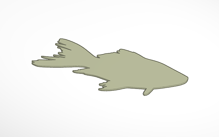 3D design Fish - Tinkercad