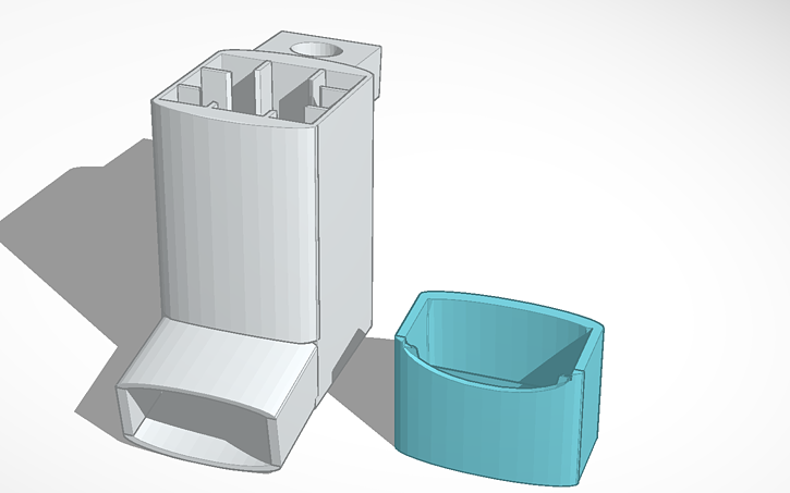 3D design inhaler | Tinkercad