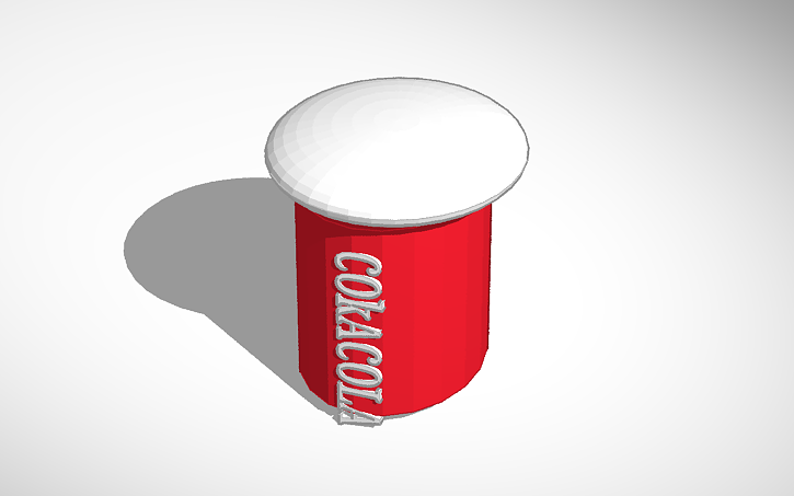 3D design Coke - Tinkercad
