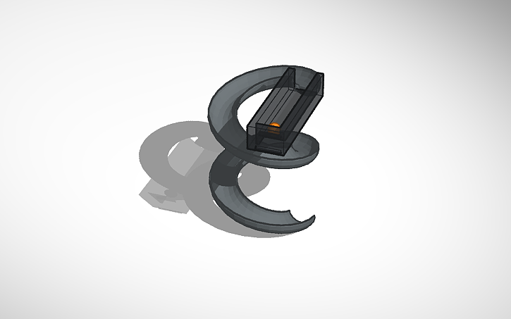 3D design spiral slide Sim Lab tutorial - Tinkercad