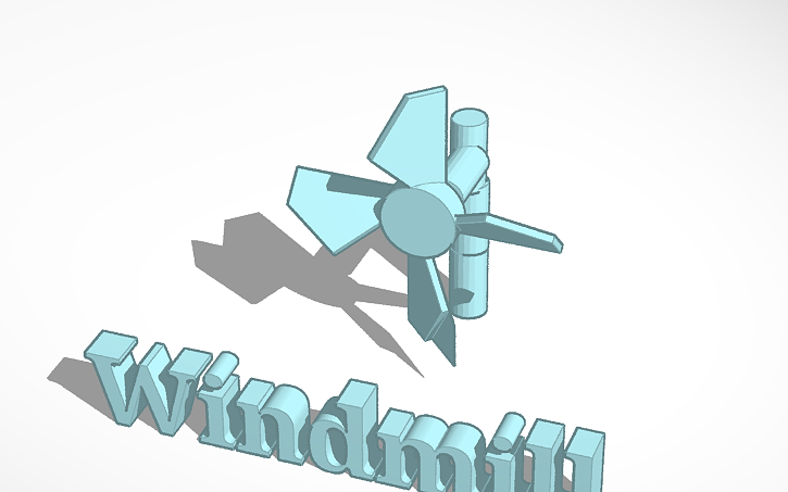 3D design Windmill | Tinkercad