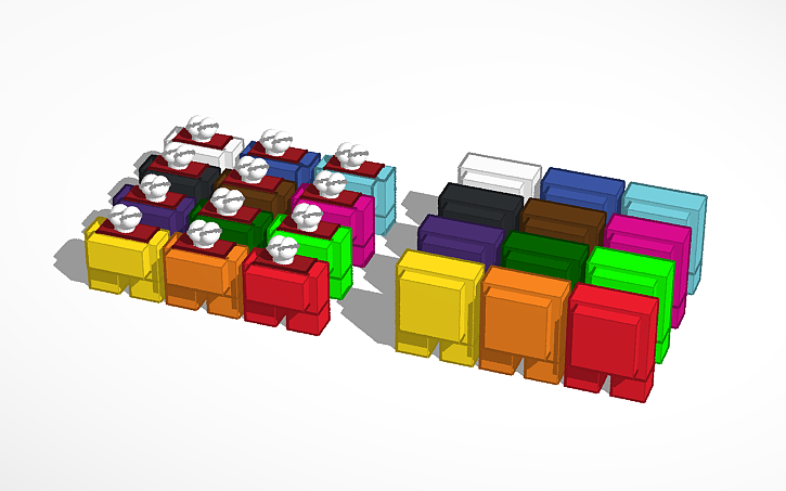 3D design Among us pt 1 | Tinkercad