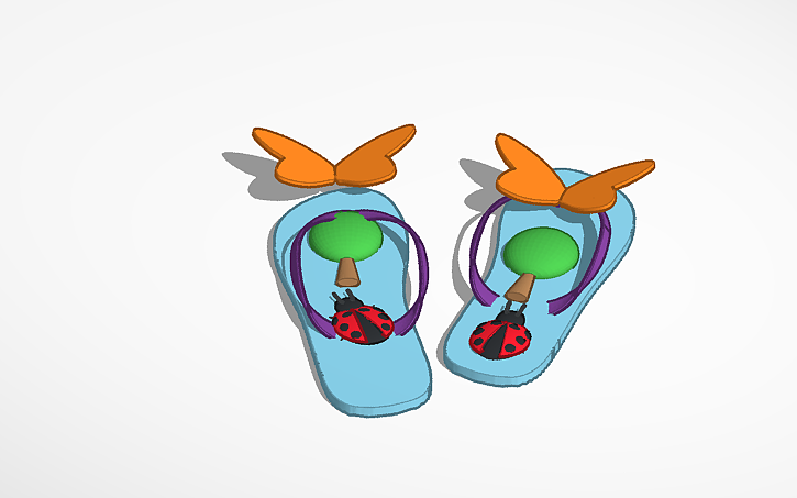 3d Design Nature Thong Tinkercad