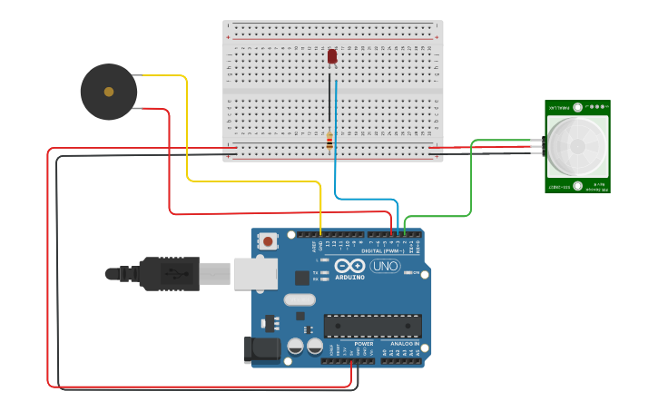Circuit design P7.Arduino | Tinkercad