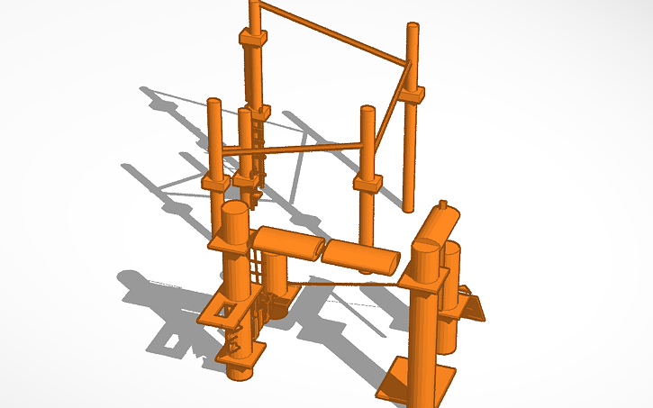 3D design Climbing park - Tinkercad