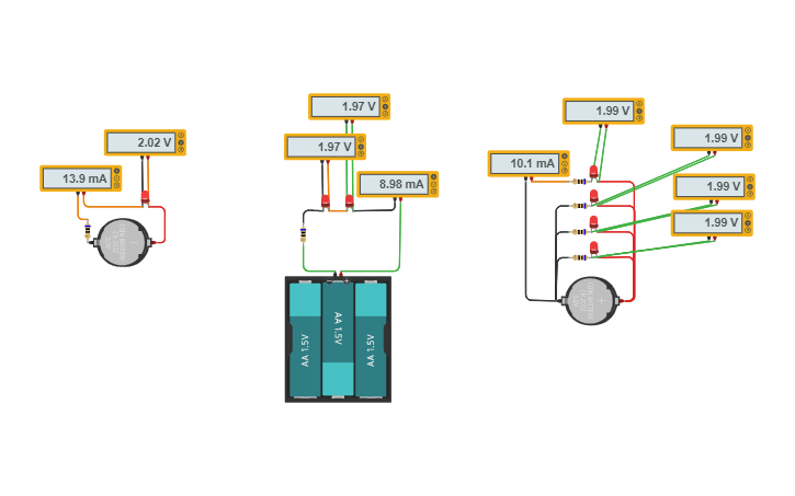 Circuit Design 3 13 1 Ohm Meter Multimeter Tinkercad