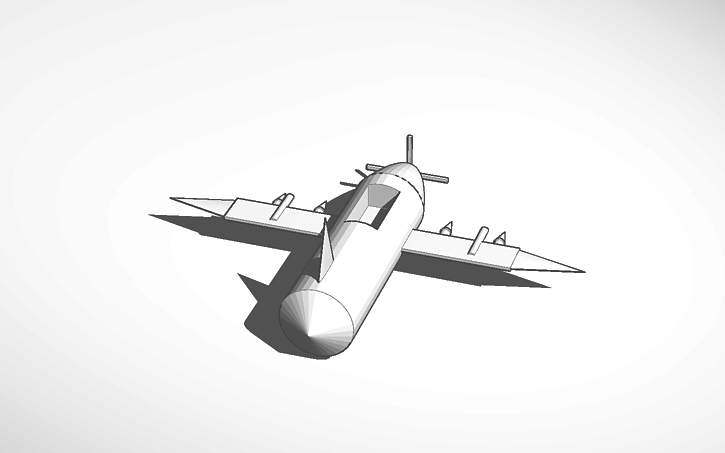 3D design WW2 Fighter | Tinkercad