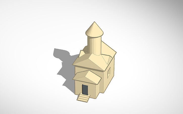 3D design Church - Tinkercad