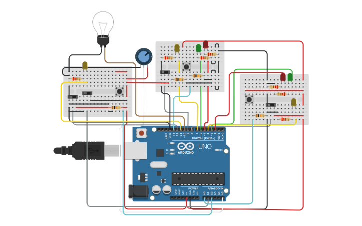 Circuit design RIEGO - Tinkercad