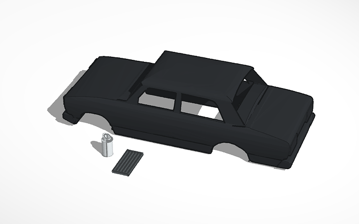 3D design lada2107 hotwheels - Tinkercad