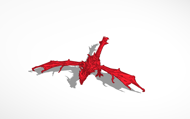 3D design Dragon - Tinkercad