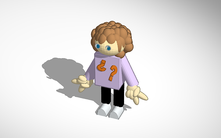 3D design Avatar Natalia - Tinkercad