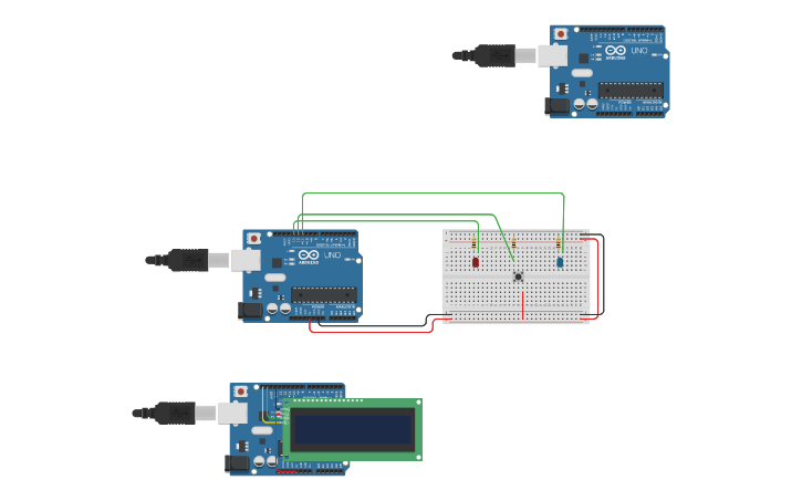 Circuit design Copy of EGR10: Button and LED Demonstration | Tinkercad