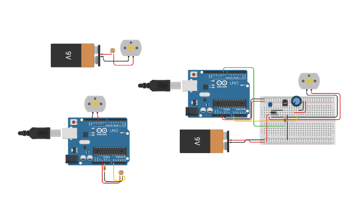 Circuit design Arduino/STM32 Lab 3 - Tinkercad