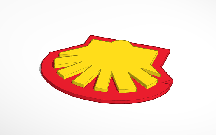 3D design logo shell - Tinkercad