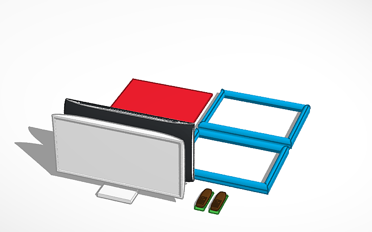 3D design a tv | Tinkercad