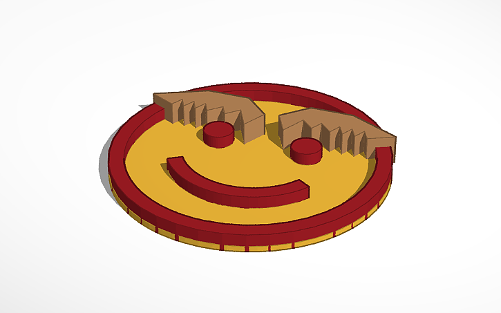 3D design Copy of Smiley Face | Tinkercad