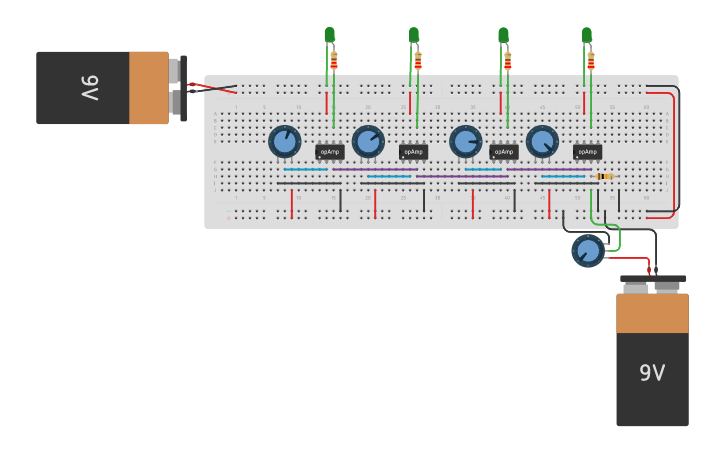 Circuit design Battery Monitoring Circuit_OCAMPO - Tinkercad