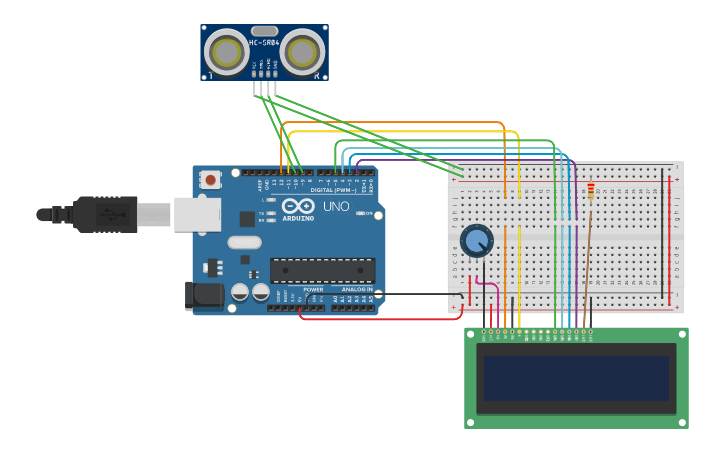 Circuit design Automatic Fan Controller - Tinkercad
