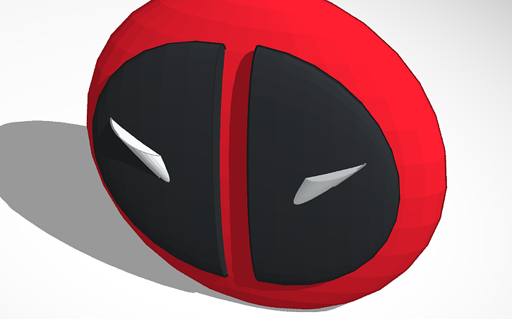 3d Design Deadpool Tinkercad