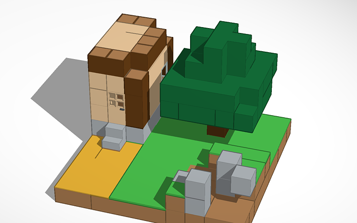 3D design minecraft | Tinkercad