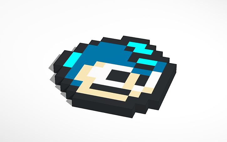 3D design Mega Man | Tinkercad