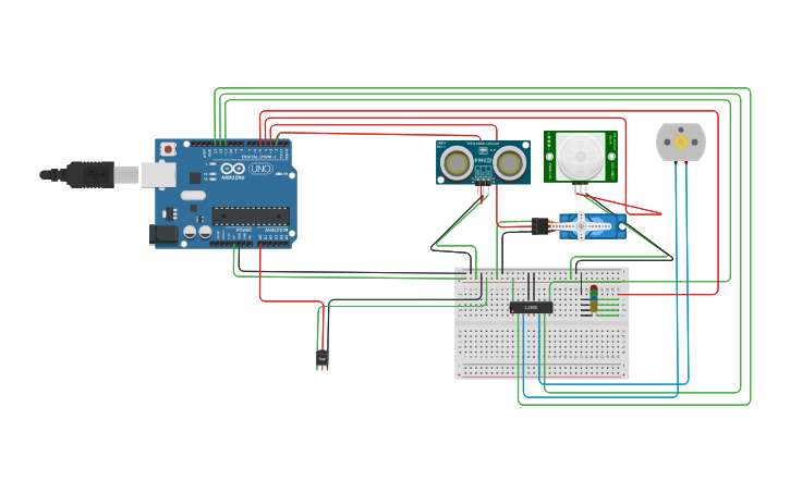 Circuit Design Home Automation Tinkercad