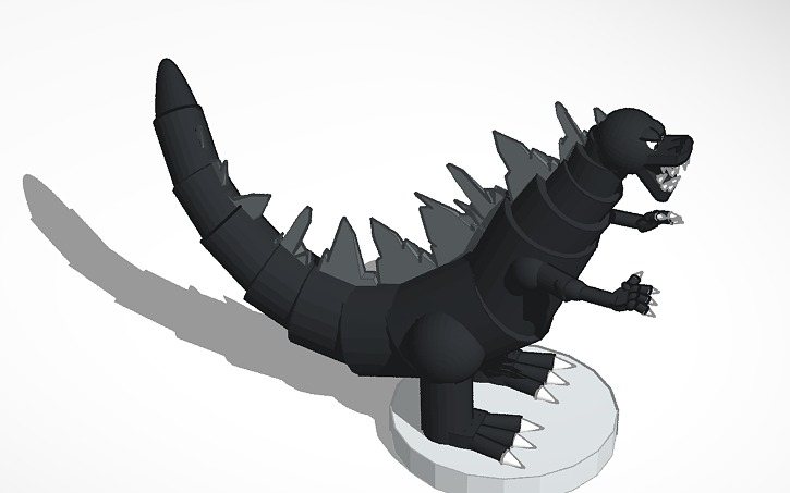 3D design dino - Tinkercad