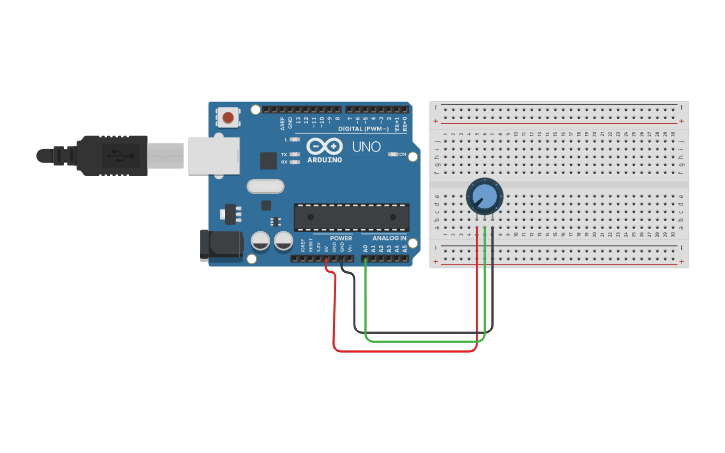Circuit Design Activity 9 Arduino Potentiometer Tinkercad