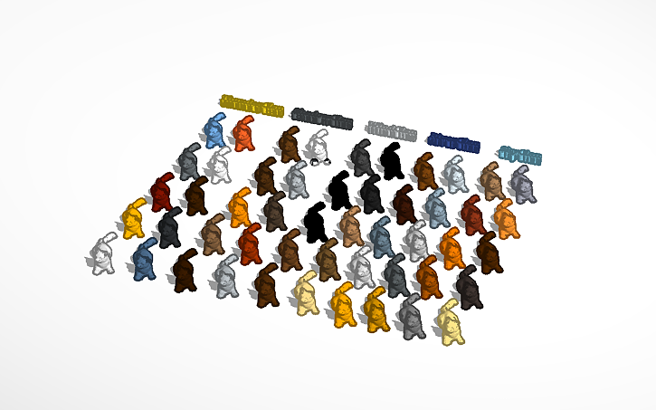 3D design Warriors - Tinkercad