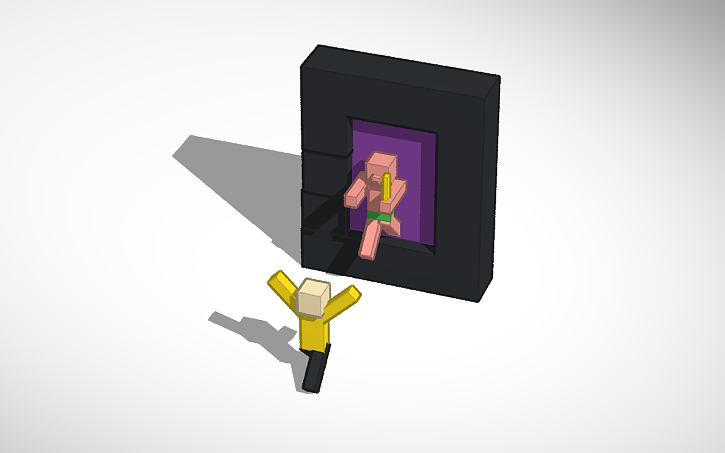 3D design Minecraft - Tinkercad