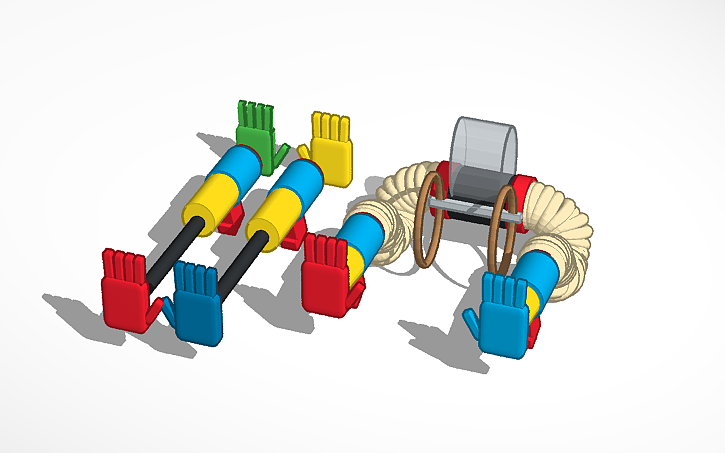 3D design grab pack - Tinkercad