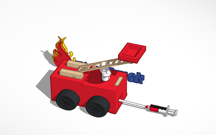 3D design 18KimN 82 Firetruck - Tinkercad