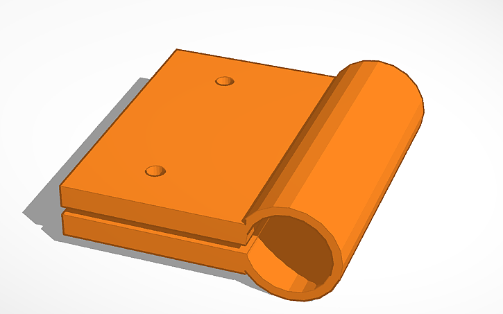 3D design Toggle Switch Bracket - Tinkercad