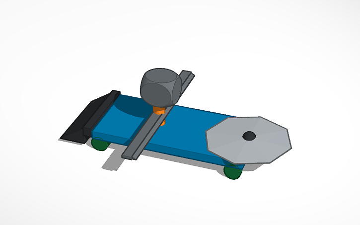 3D design BLADE (Battle Bot) - Tinkercad