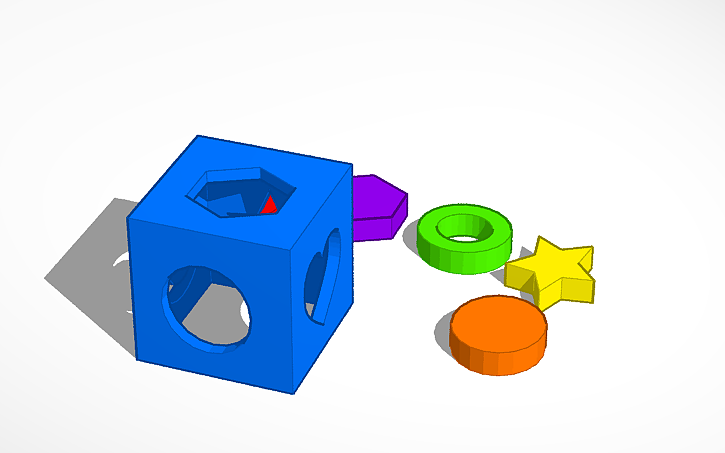 3D design Instructables- Box of Shapes - Tinkercad
