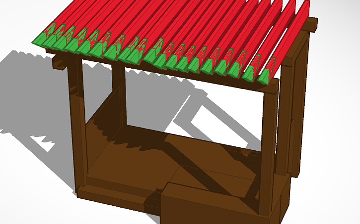 3D design deck idea 1 | Tinkercad