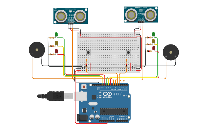 Circuit design Evaluacion 2 appMovilesLOT Franco Araya - Tinkercad