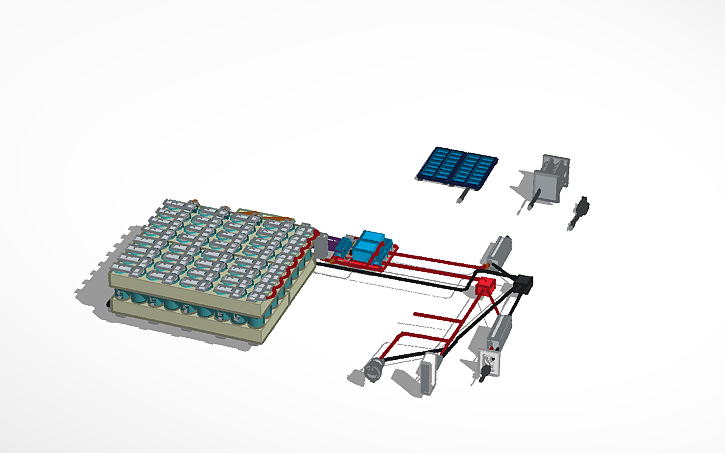 3D design Power station V5 - Tinkercad