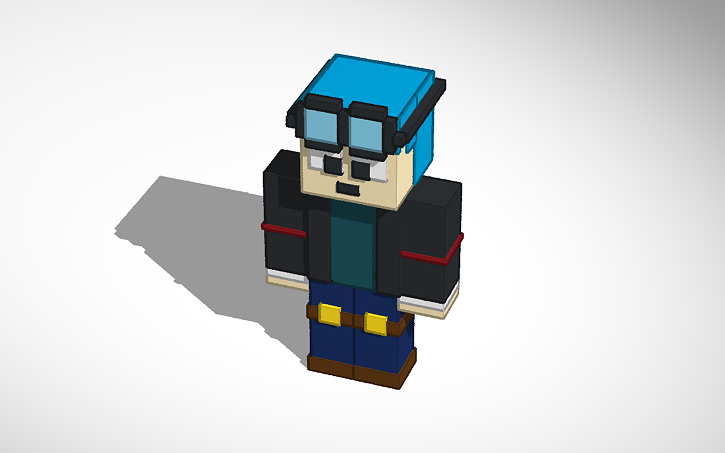 3D design DanTDM MC Skin | Tinkercad