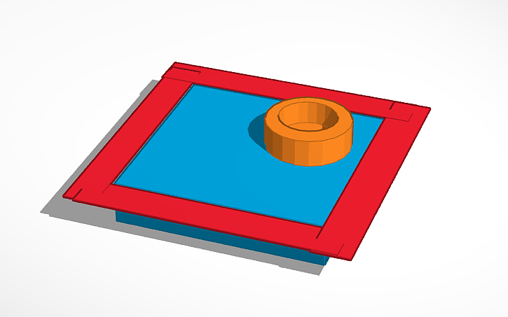 3D design swimming pool - Tinkercad