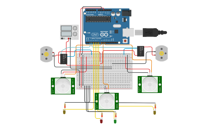 Circuit design PROYECTO FINAL | Tinkercad