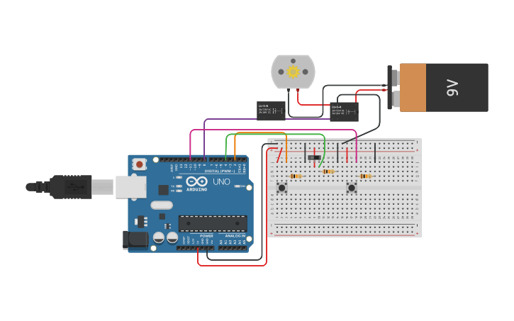 Circuit design TAREFA 4 LPM - Tinkercad