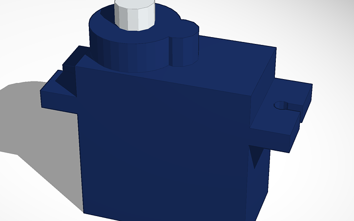 3D design SG90 Servo (DX) - Tinkercad