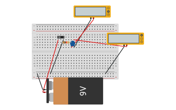 Circuit design Condensador | Tinkercad Circuit design Condensador | Tinkercad